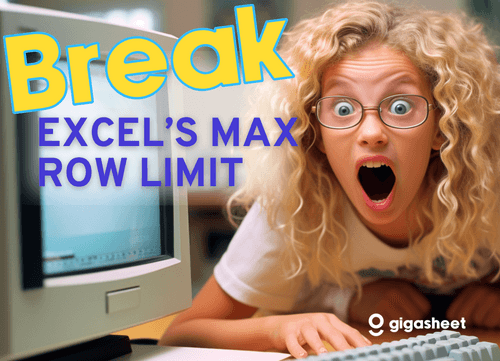 Excel Max Rows? 1,048,576 Is The Limit