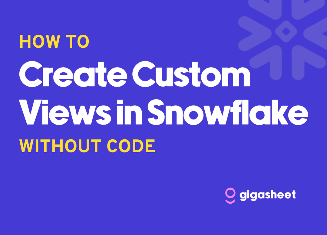 How to Connect Excel to Snowflake