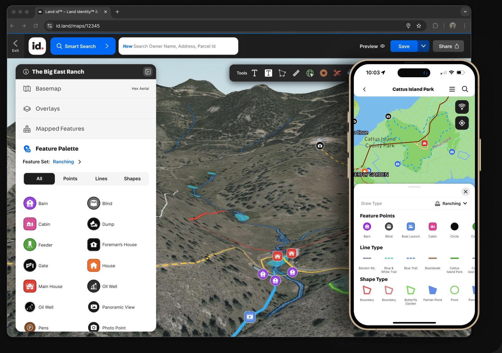 Land id. Pro | Real Estate Mapping Software
