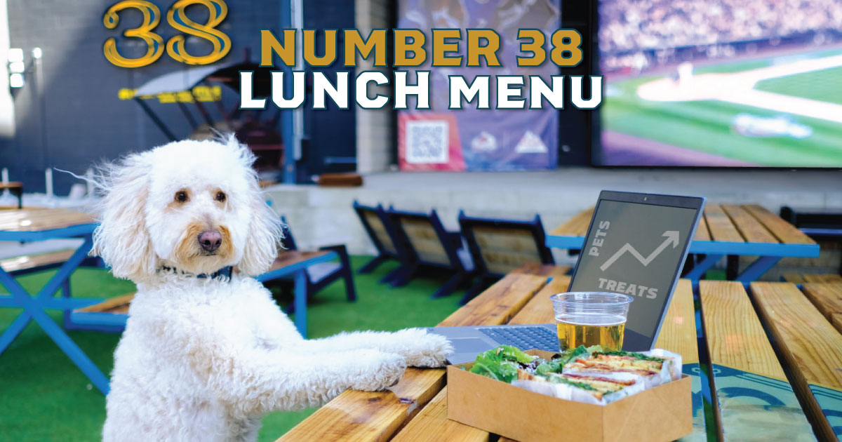 Number 38 Lunch Menu