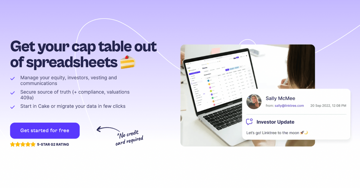 Cap Table Management Software | Cake Equity