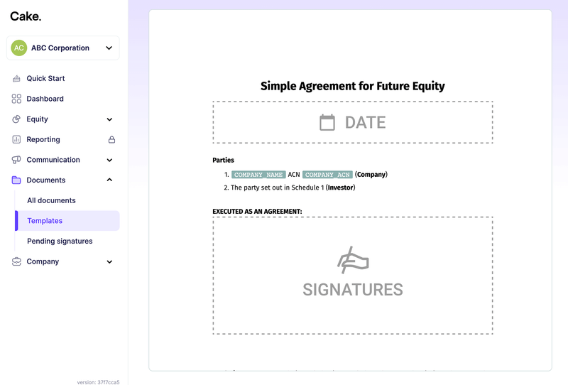 SAFE Note or SAFE Agreement Template: Customizable Legal Document