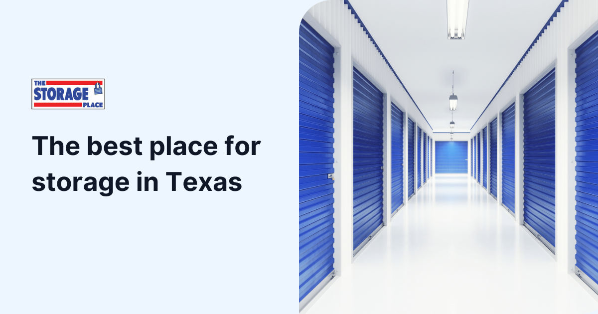 Self Storage FAQ - Texas Storage Units | The Storage Place