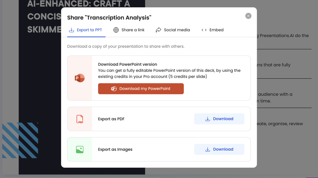 AI PowerPoint Generator | Create Beautiful Presentations Instantly
