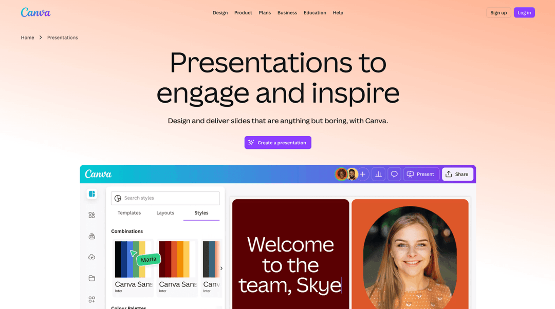 AI Presentation Maker — Free AI PowerPoint Generator | Presentations.AI
