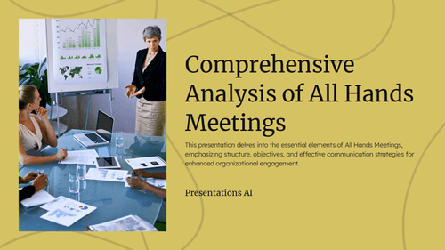 Board Meeting Presentation Template | Presentations.AI