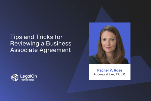 Tips and Tricks for Reviewing a Business Associate Agreement