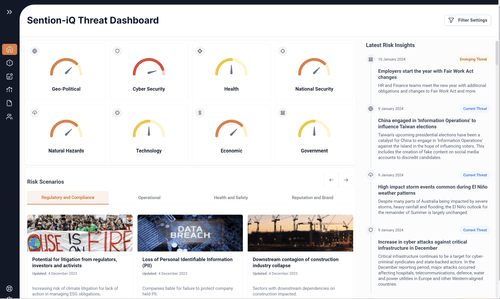 Solutions | Sention-iQ | Threat Briefings