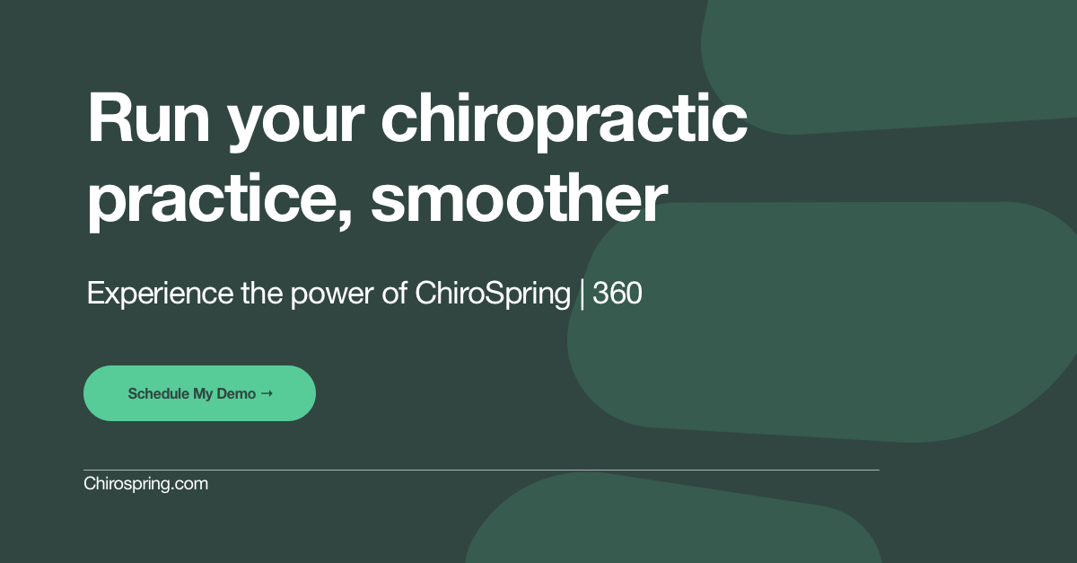 ChiroSpring Chiropractic Software: Fully Customizable | Home