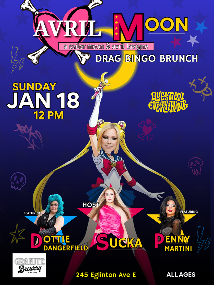 Avril Moon - An Avril Lavigne & Sailor Moon Drag Bingo Brunch | Queer ...