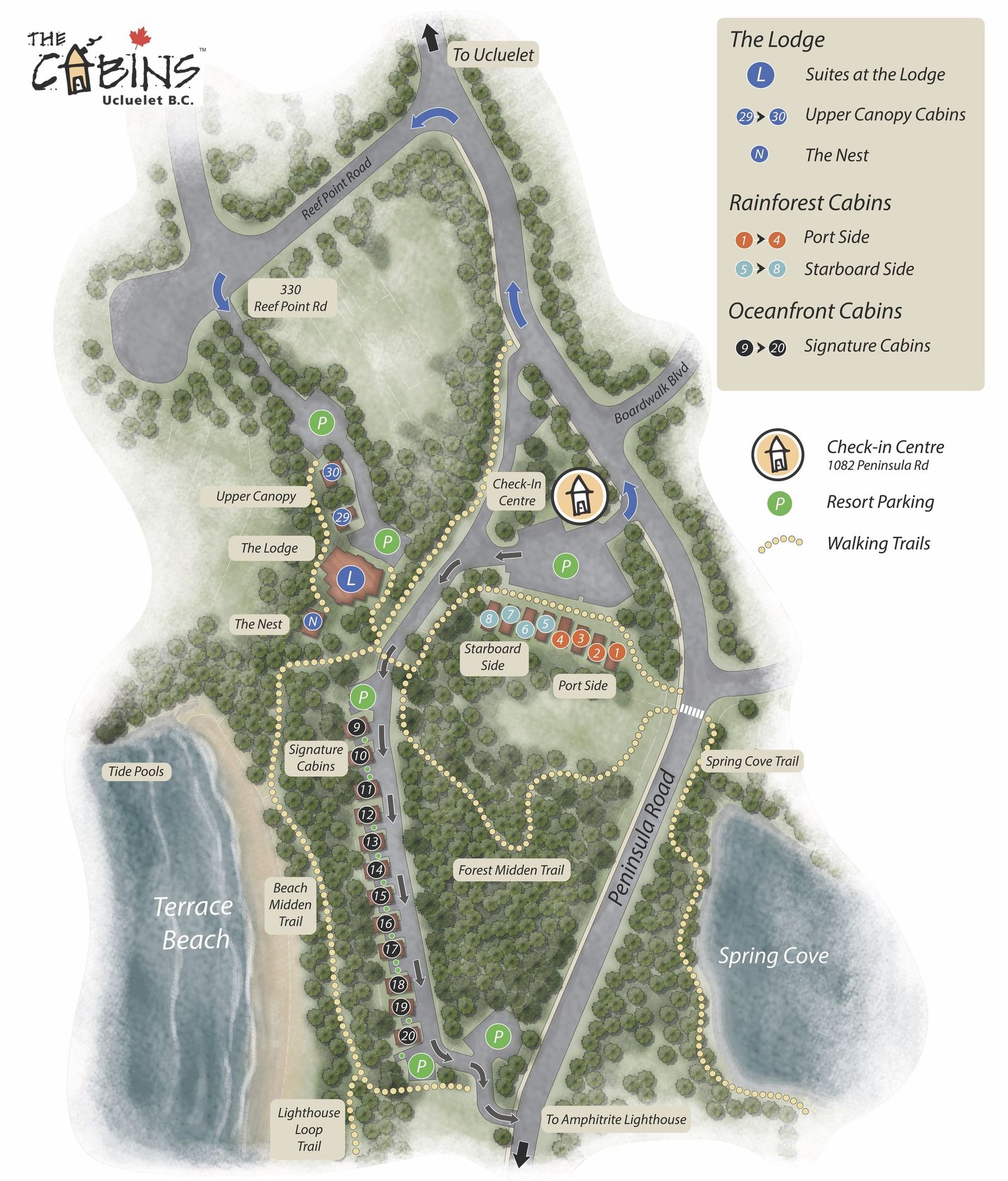 Ocean Pearl: Pet friendly Oceanfront Cabin In Ucluelet