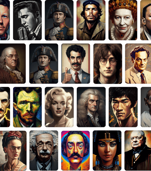 Hello History - Chat with AI Generated Historical Figures