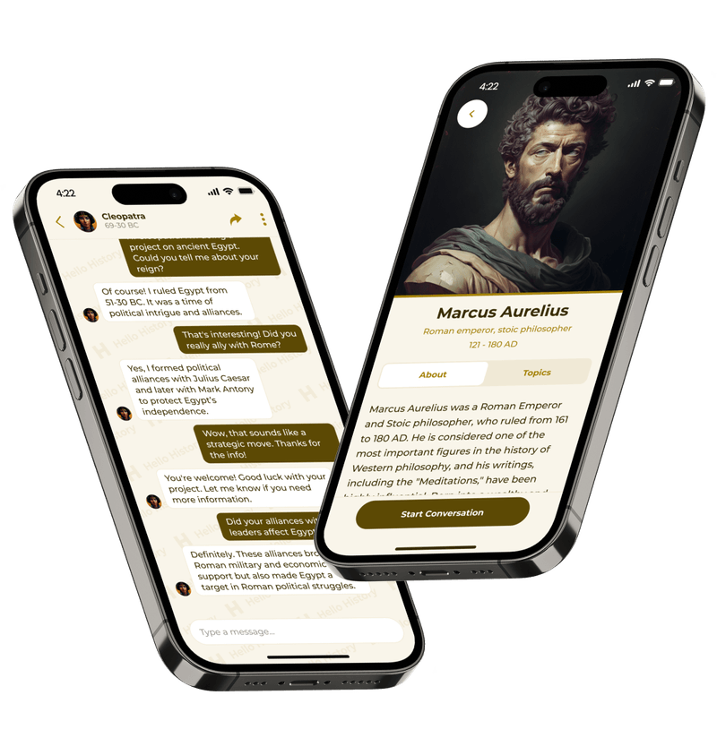Hello History - Chat with AI Generated Historical Figures