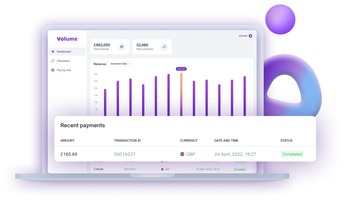 Volume | One-Click Payment Platform