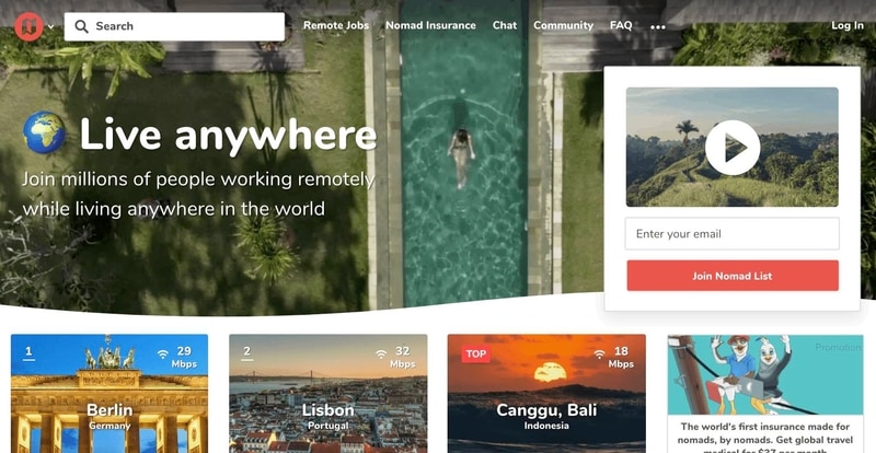 Nomad List Review: Best Tool for Digital Nomads Today?