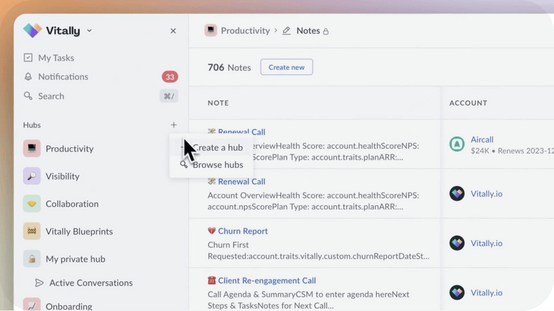 Vitally Academy | Customer Product Training