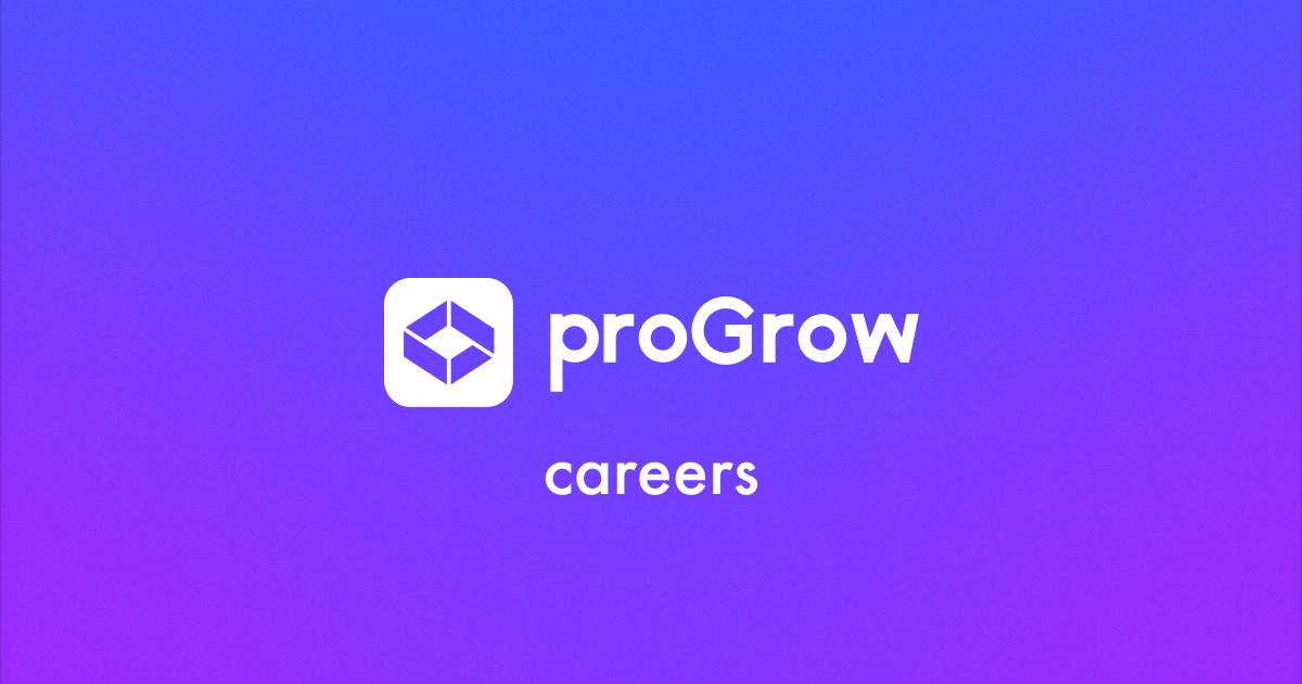 Careers • proGrow