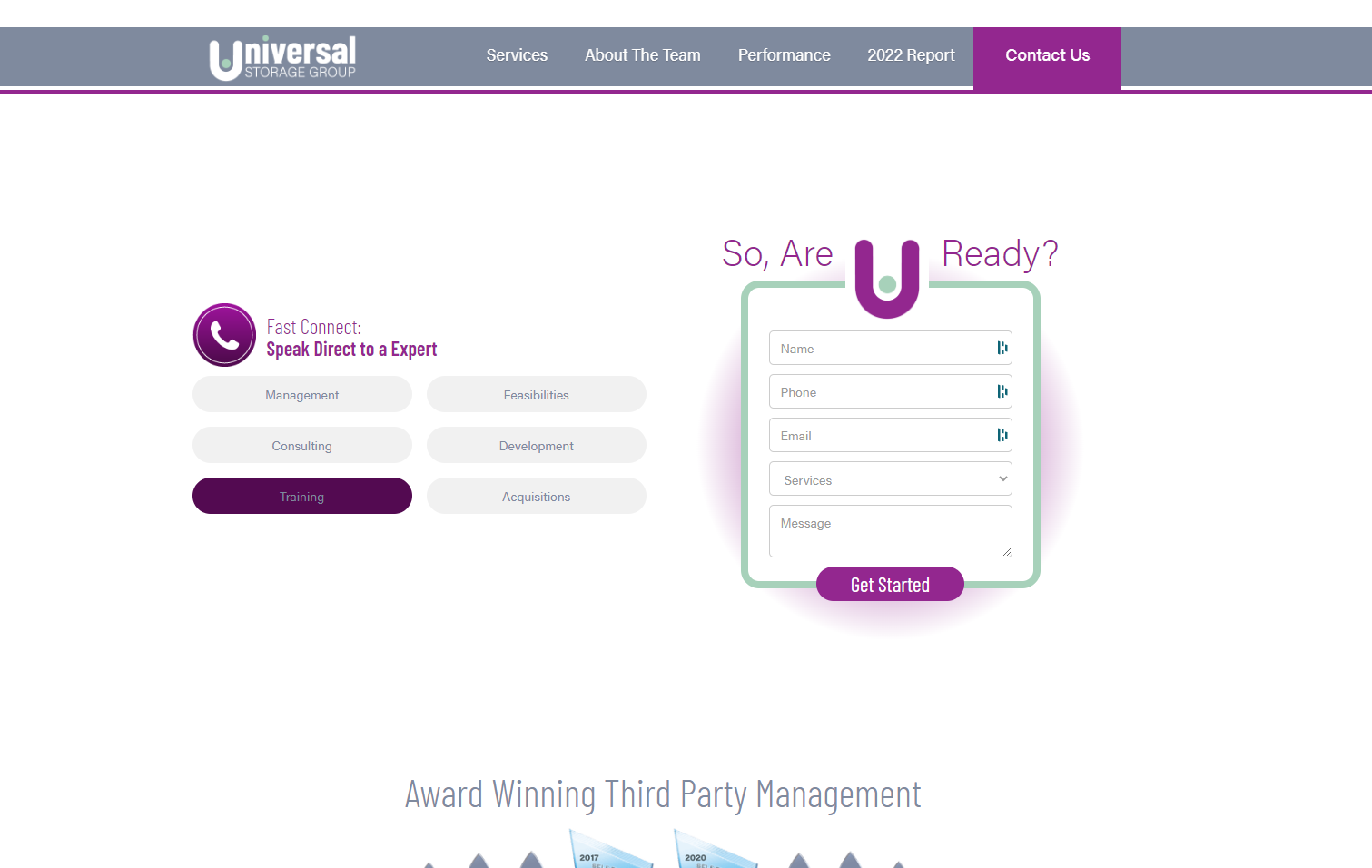 Contact Us Today | Universal Storage Group
