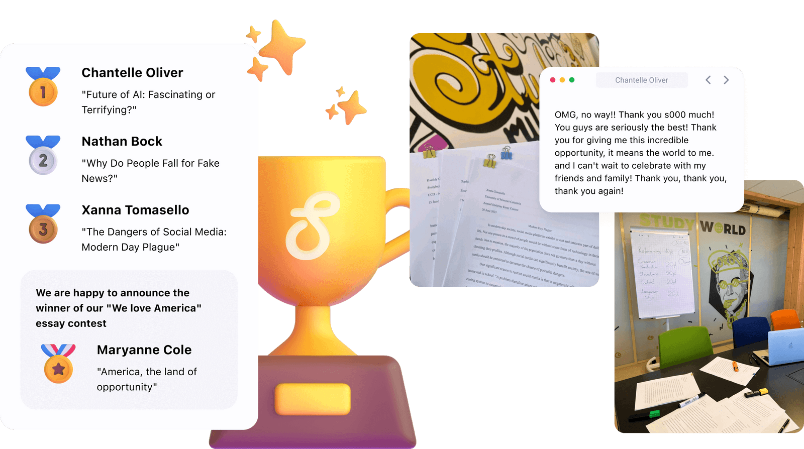 Studybay Essay Contest Prize Fund $1500 Essay Competition Scholarship 2024