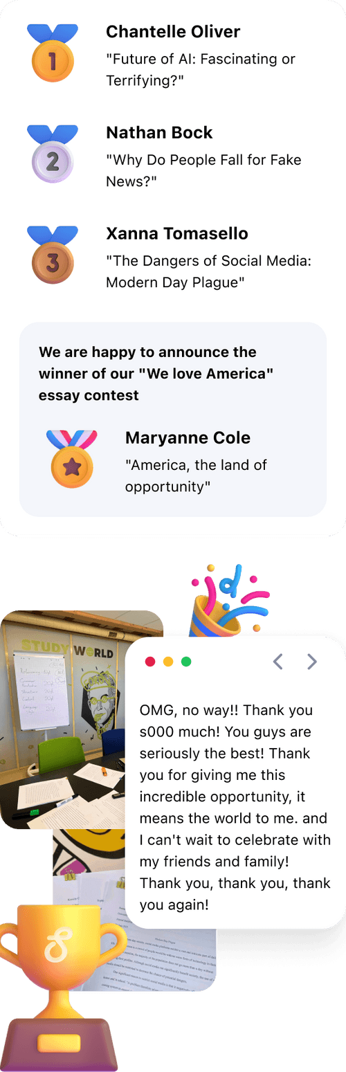 Studybay Essay Contest Prize Fund $1500 Essay Competition Scholarship 2024