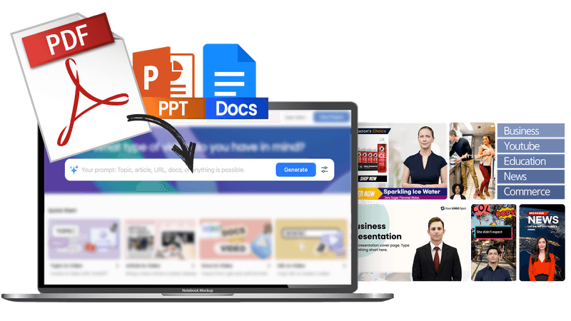 PDF to Video AI Converter: Turn PDFs Into Videos for Free | AI Studios