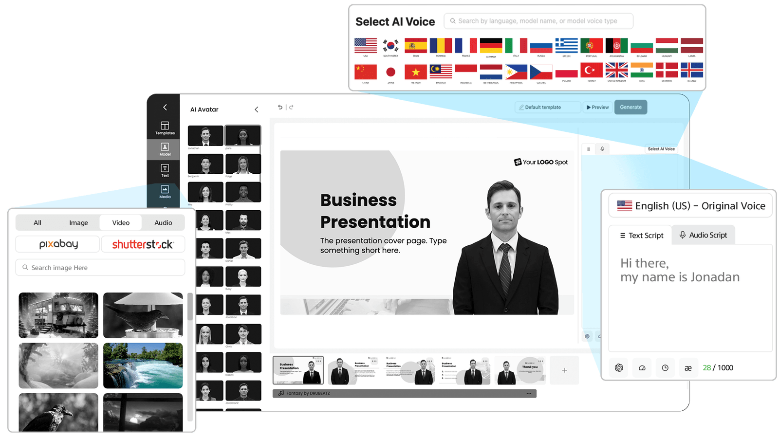Convert PDF to Video Online with AI