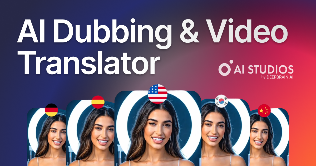 Free AI Dubbing & Video Translator | 150+ Languages – AI Studios