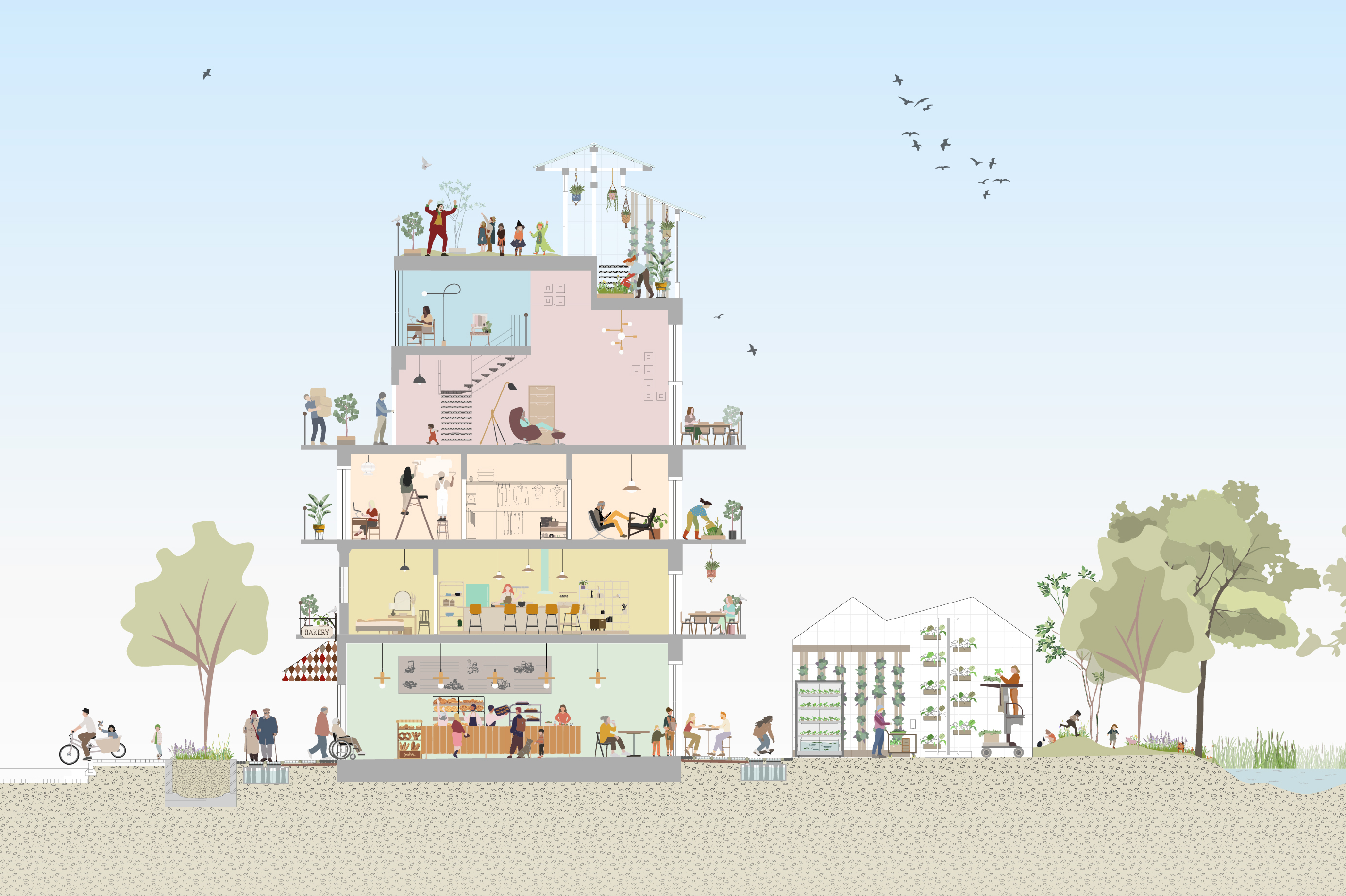 Why neighbourhoods must be built around a culture of sharing