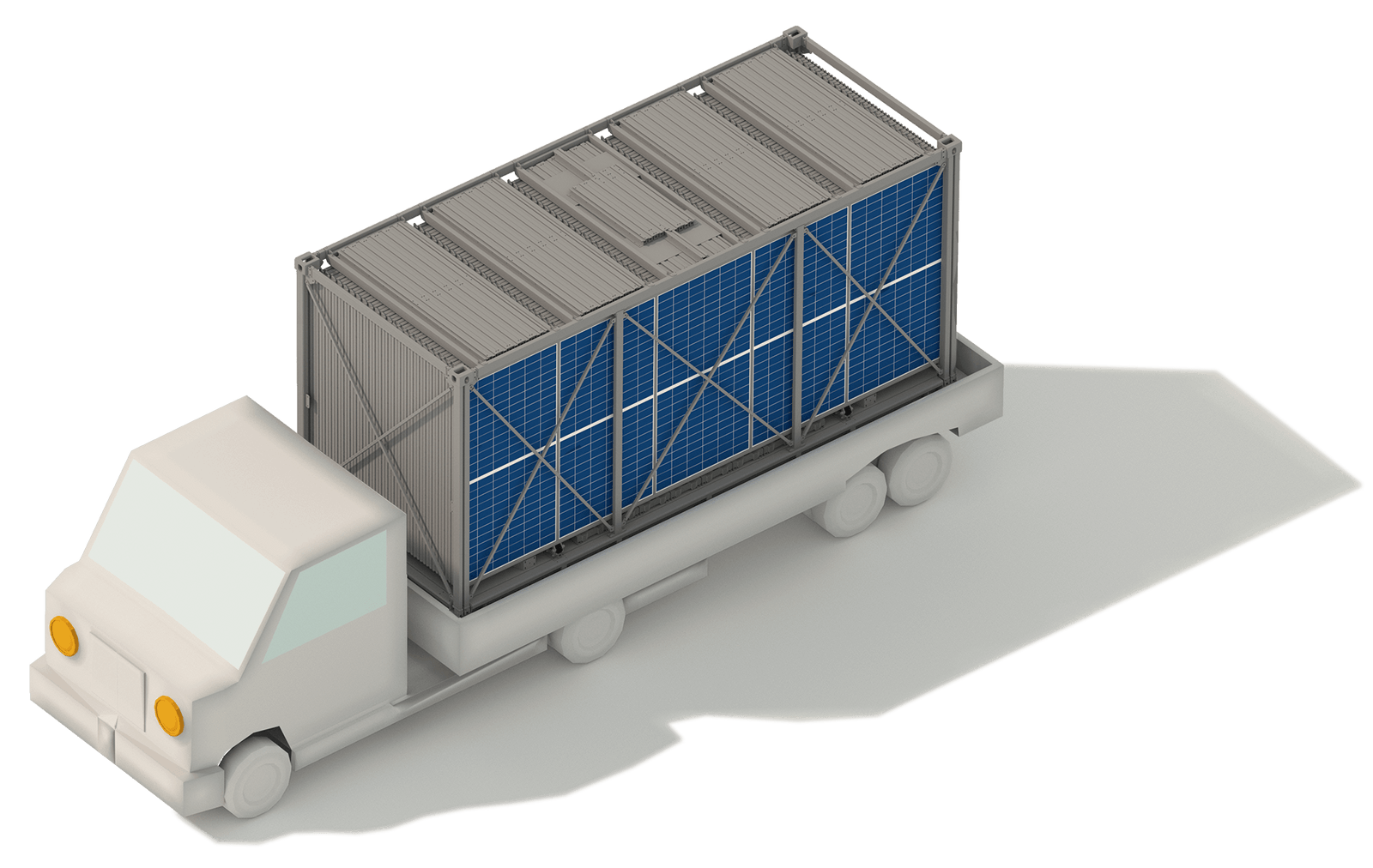 Solarcontainer: The mobile solar system