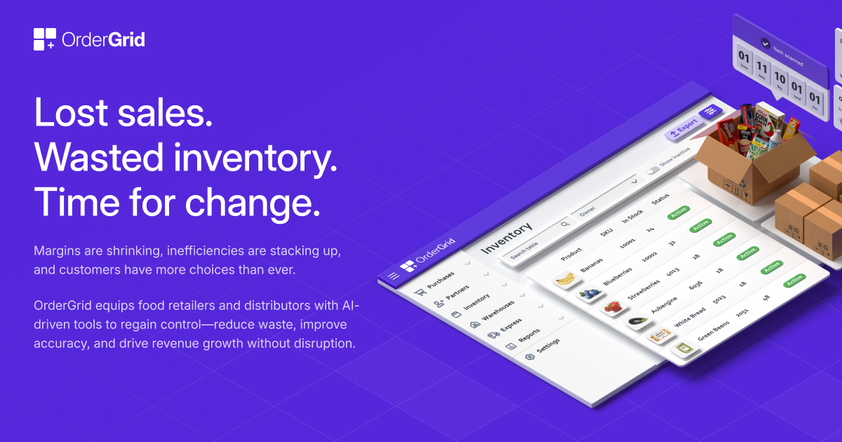 AI Inventory Management for Food Retail & Distribution | OrderGrid