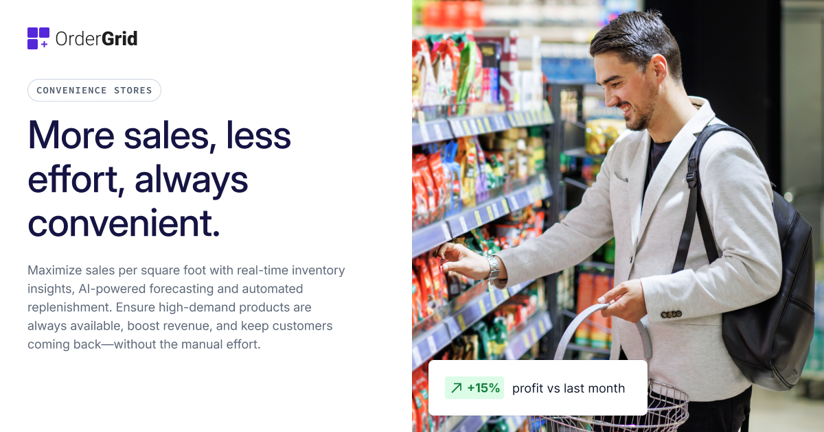 Convenience Stores | OrderGrid