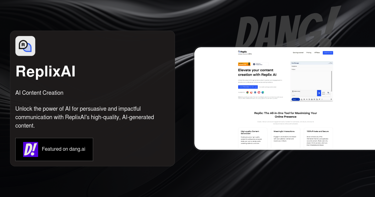 AI Content Creation - ReplixAI