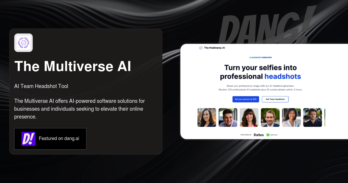 AI Team Headshot Tool - The Multiverse AI