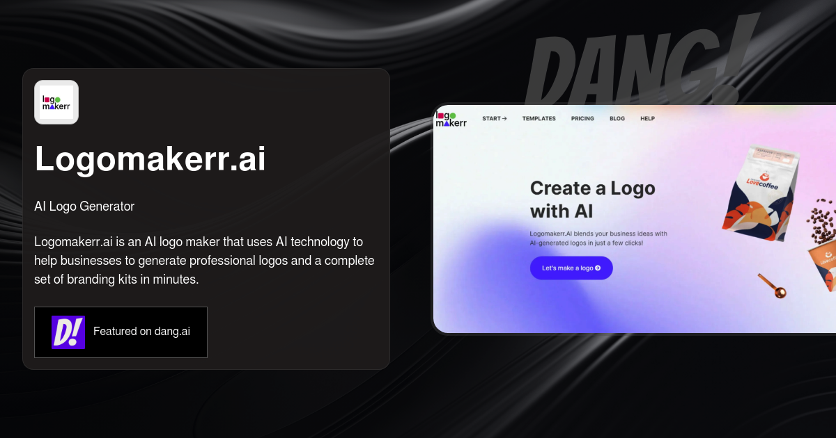 AI Logo Generator - Logomakerr.ai
