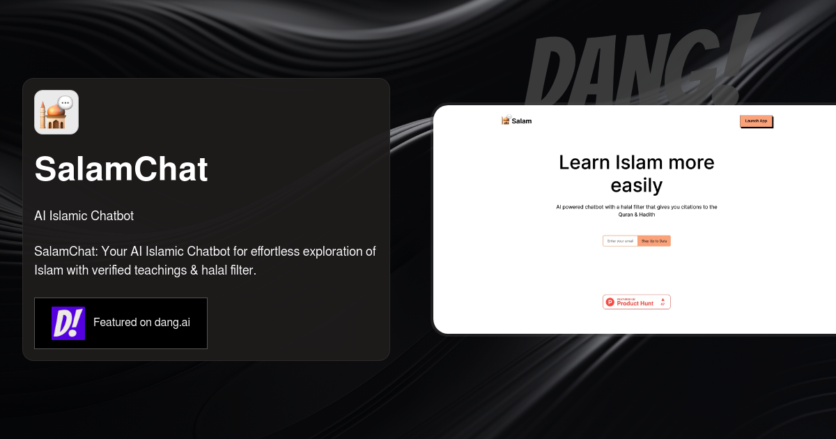 AI Islamic Chatbot - SalamChat