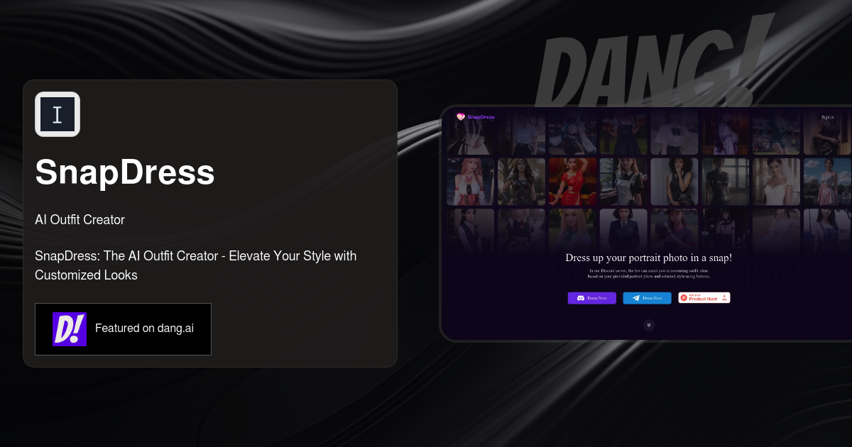 AI Outfit Creator - SnapDress - What happened to snapdress.image2image.art? Why Did SnapDress ...