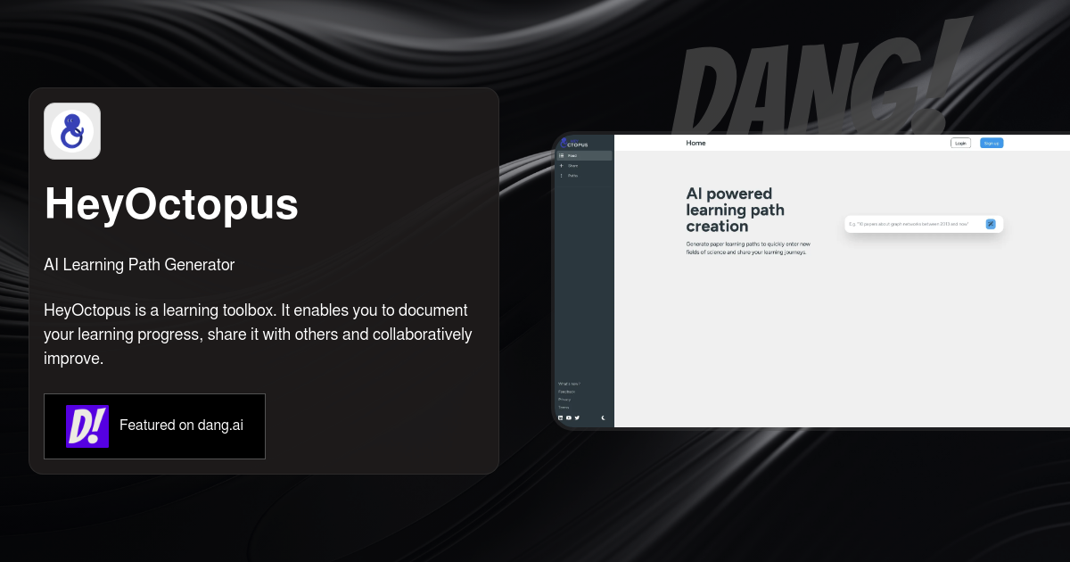 AI Learning Path Generator - HeyOctopus