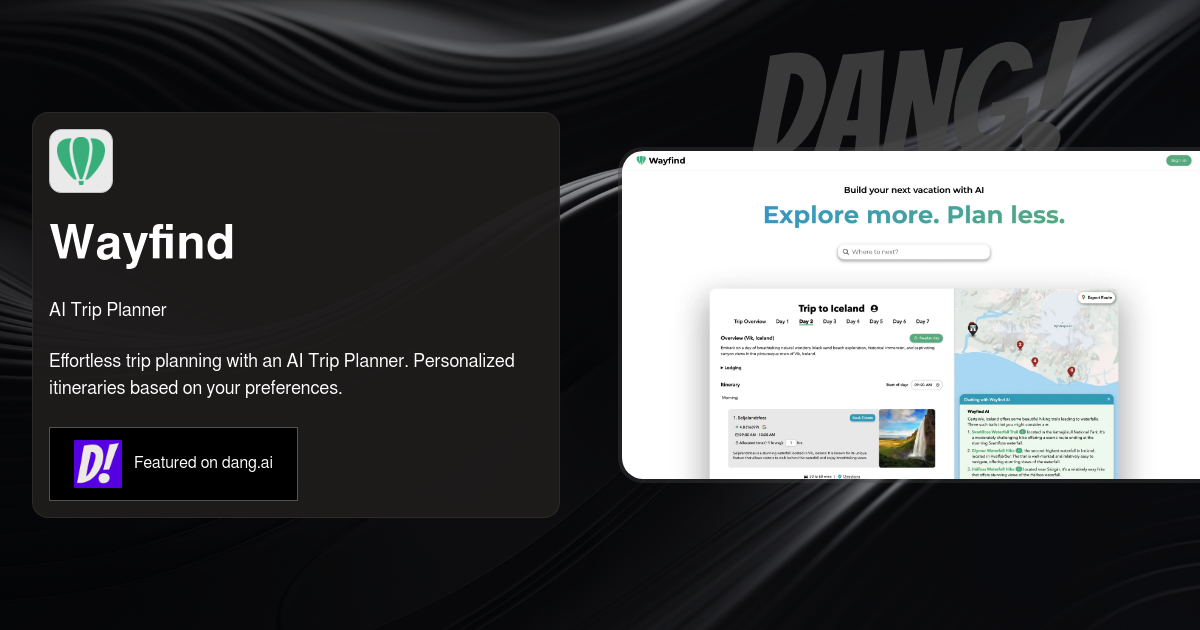 AI Trip Planner - Wayfind - What happened to wayfind.live? Why Did ...
