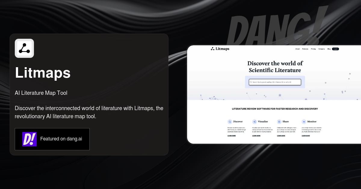 AI Literature Map Tool - Litmaps