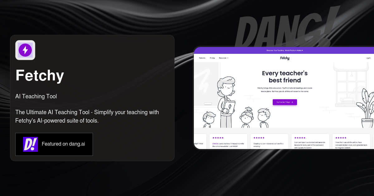 AI Teaching Tool - Fetchy