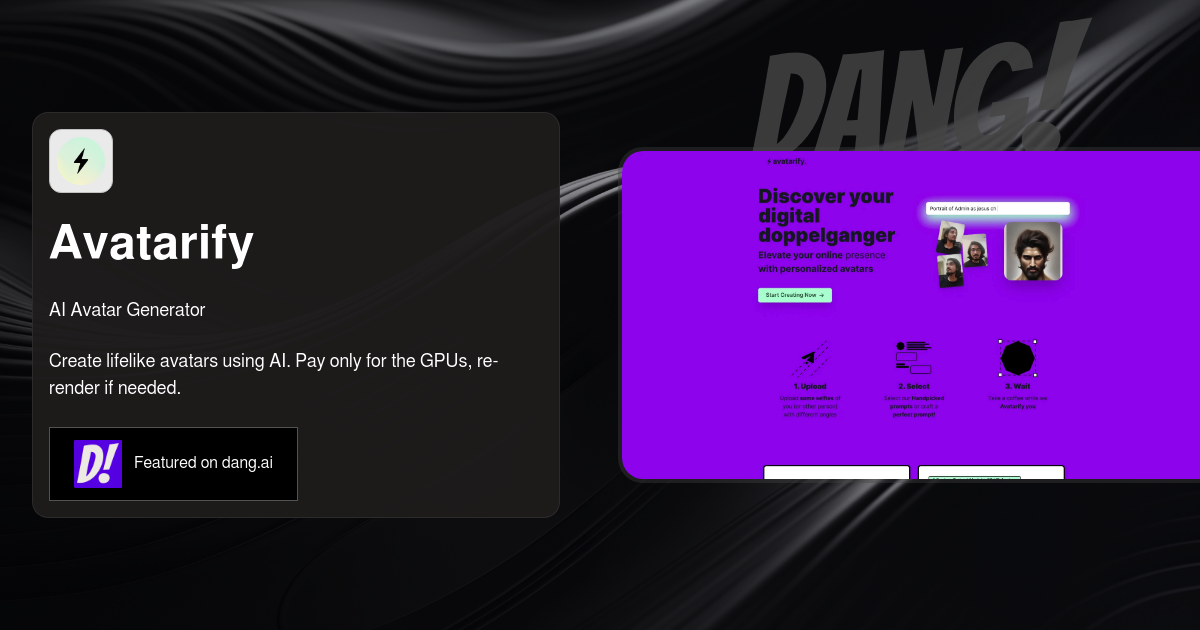 AI Avatar Generator - Avatarify - What happened to avatarify.art? Why ...