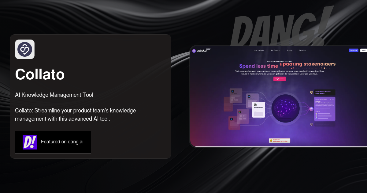 AI Knowledge Management Tool - Collato - What happened to collato.com? Why Did Collato Shut Down?
