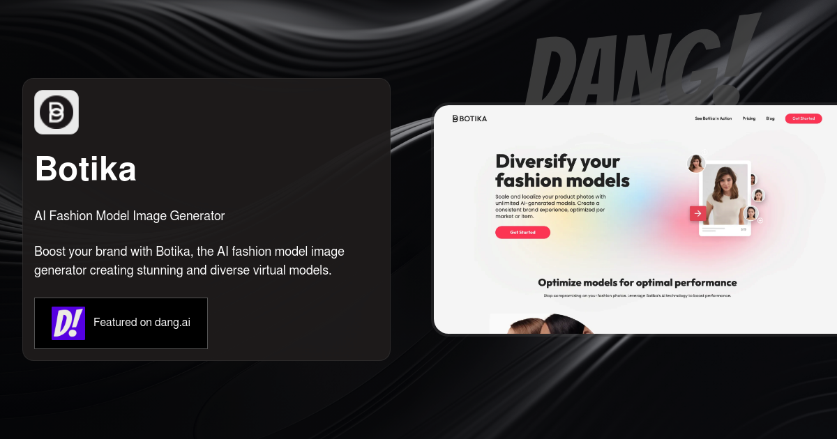 AI Fashion Model Image Generator - Botika