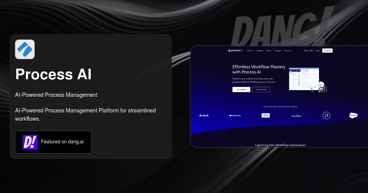 AI-Powered Process Management - Process AI
