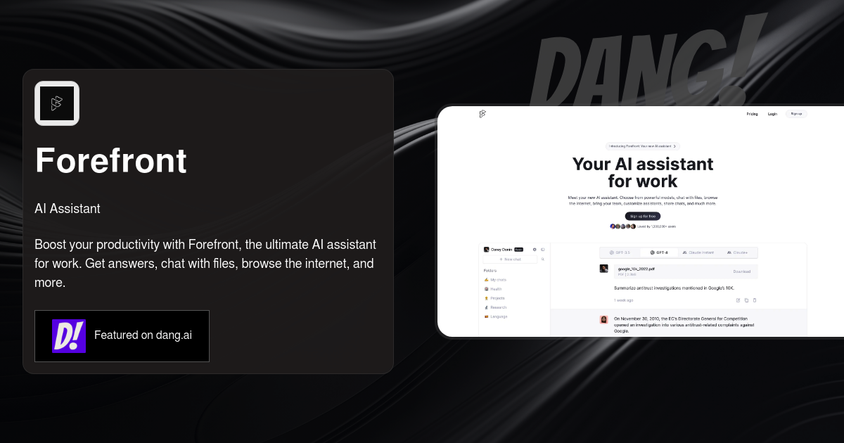 AI Assistant - Forefront - What happened to forefront.ai? Why Did ...