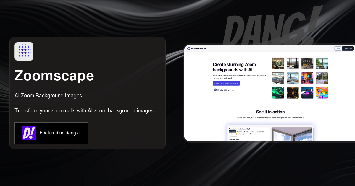 AI Zoom Background Images - Zoomscape