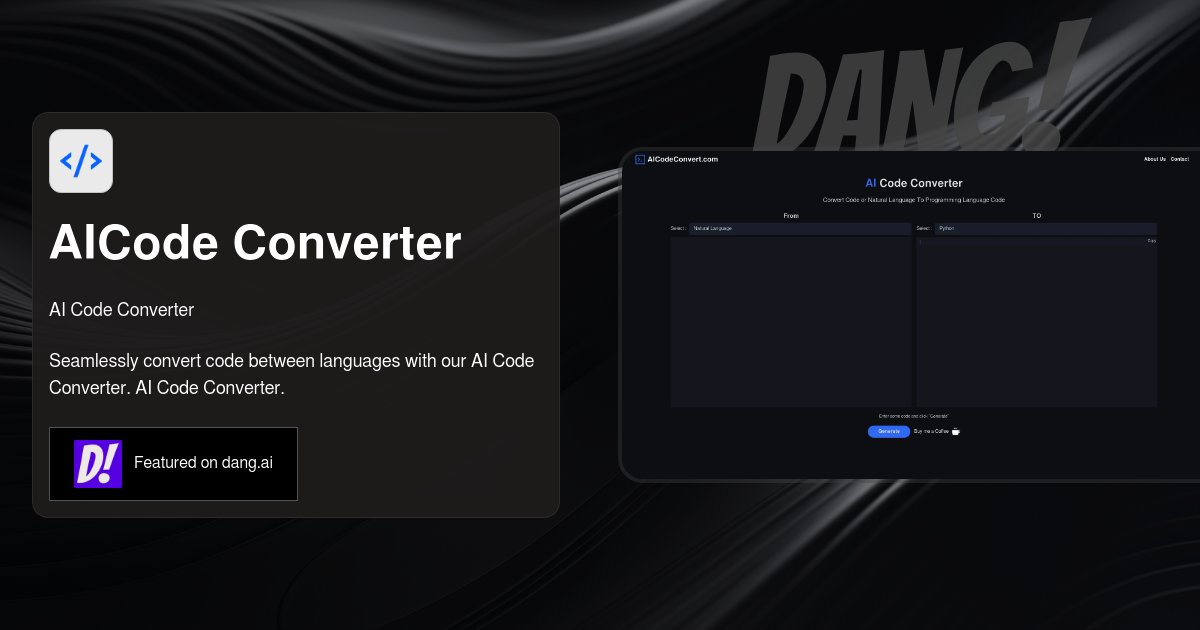 AI Code Converter - AICode Converter