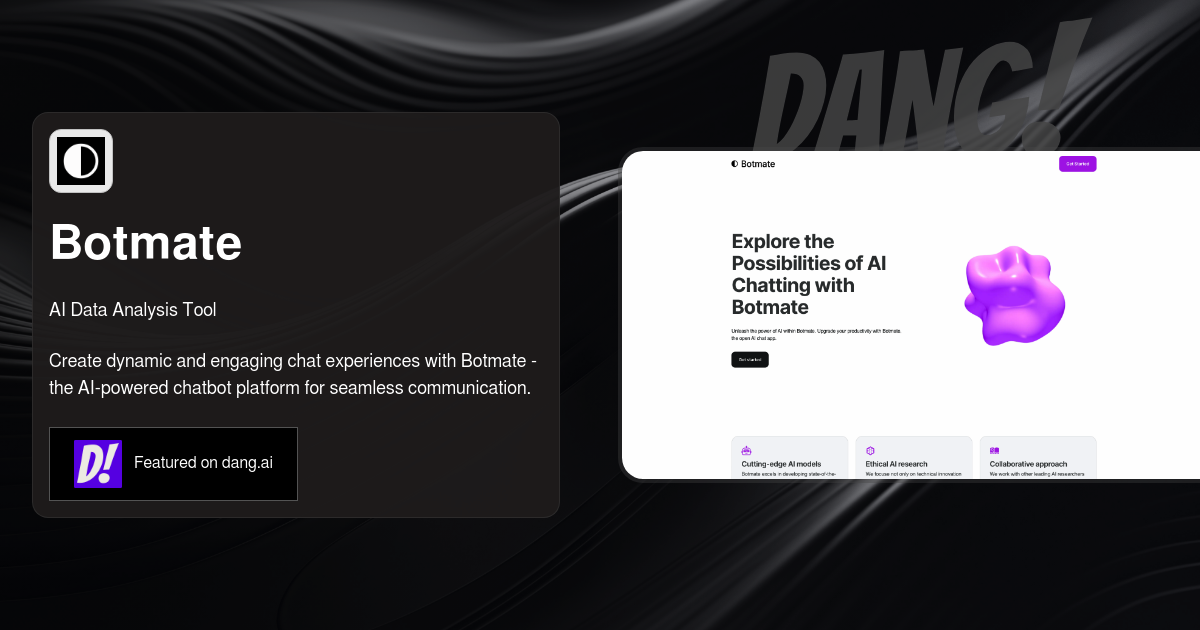 AI Data Analysis Tool - Botmate - What happened to botmate.co? Why Did Botmate Shut Down?