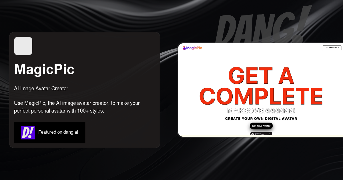 AI Image Avatar Creator - MagicPic - What happened to magicpic.ai? Why ...