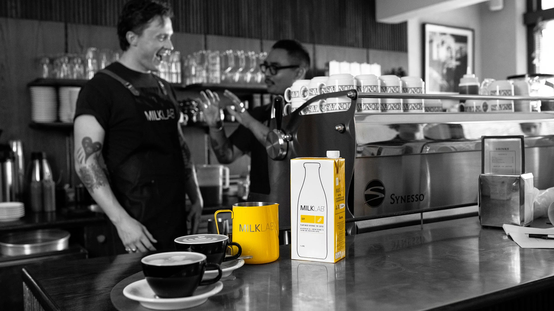 Barista Soy Milk For Coffee, Latte & Espresso | MILKLAB®